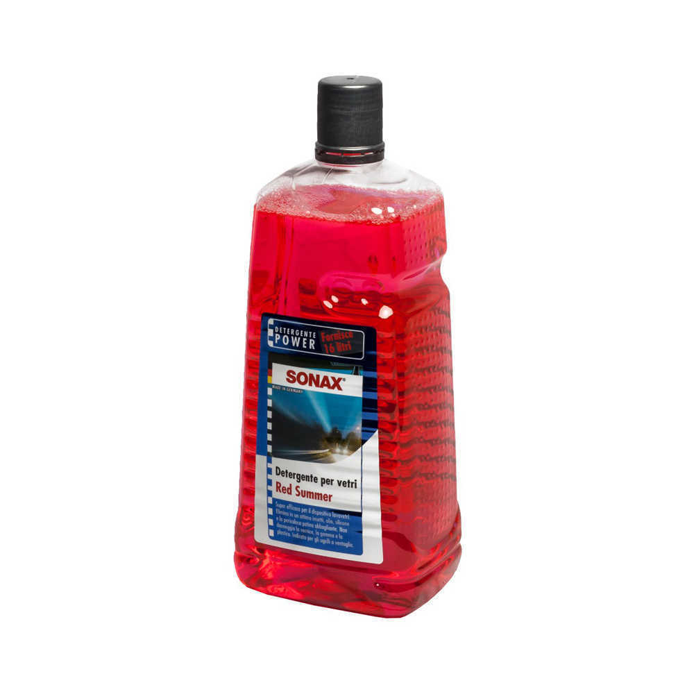 DETERGENTE SONAX RED SUMMER LAVAVETRI PER AUTO